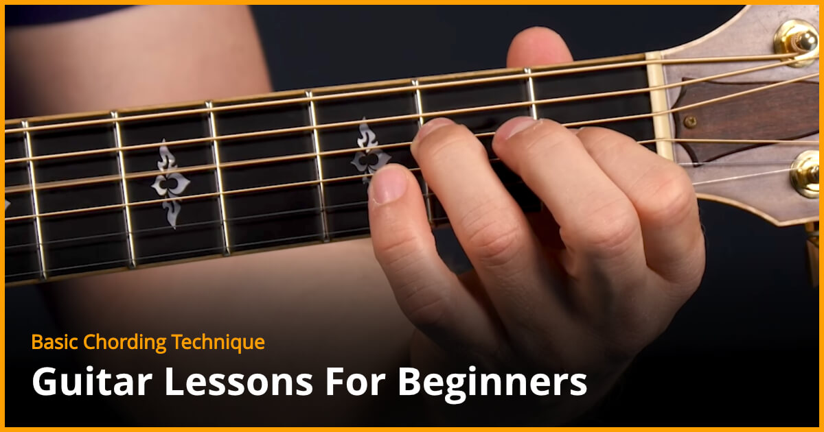 Basic Chording Technique - Free Guitar Lesson
